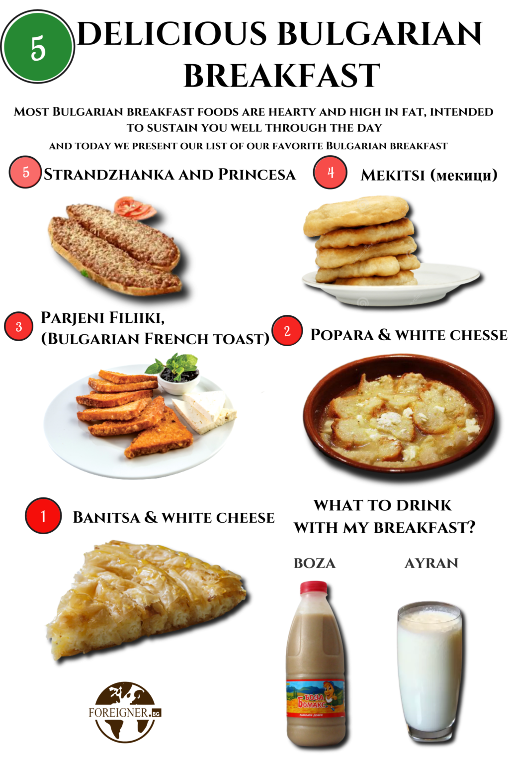 5 Most Delicious Bulgarian Breakfast
